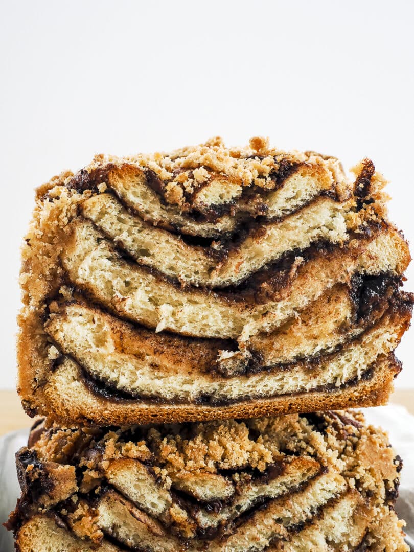 Chocolate Crumble Babka | Dough-Eyed